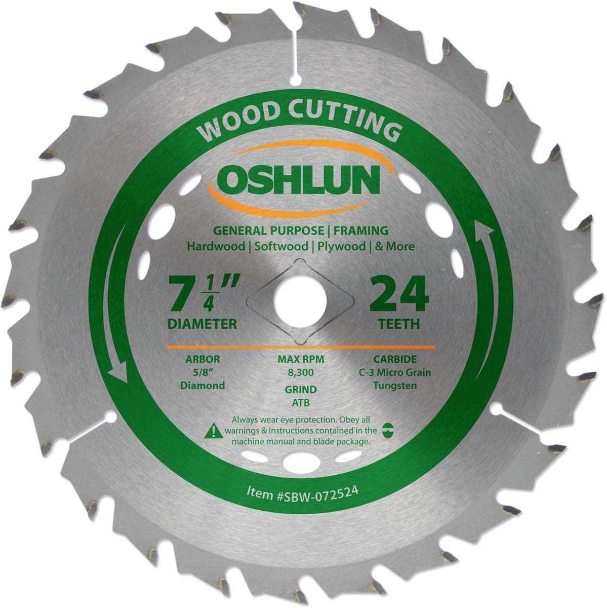 7 25 x24Tx5 8 CARBIDE TIP SAW BLADE NGC Industries 7 25 x24Tx5 8 CARBIDE TIP SAW BLADE NGC Industries