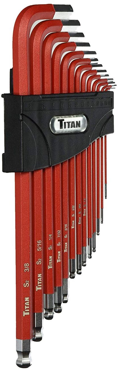 TITAN XTRA-LONG HEX KEY SET SAE - NGC Industries
