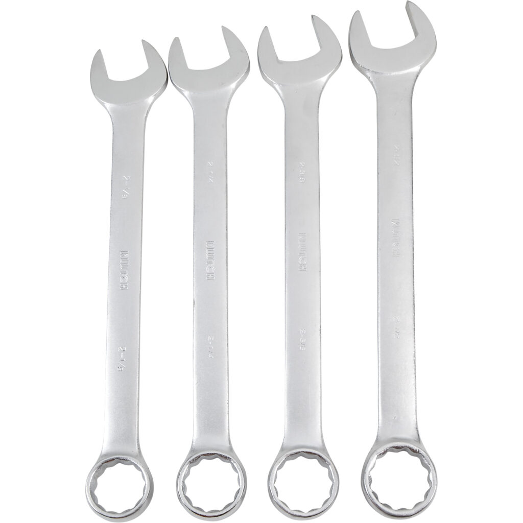 4PC SUPER JUMBO WRENCH SET SAE - NGC Industries