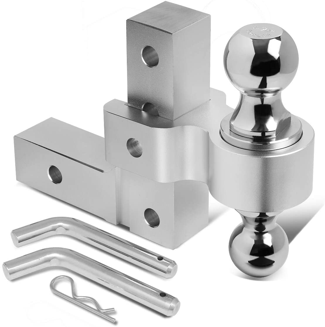 6 ADJUSTABLE DUAL ALUMINUM BALL MOUNT NGC Industries 6 ADJUSTABLE DUAL ALUMINUM BALL MOUNT NGC Industries
